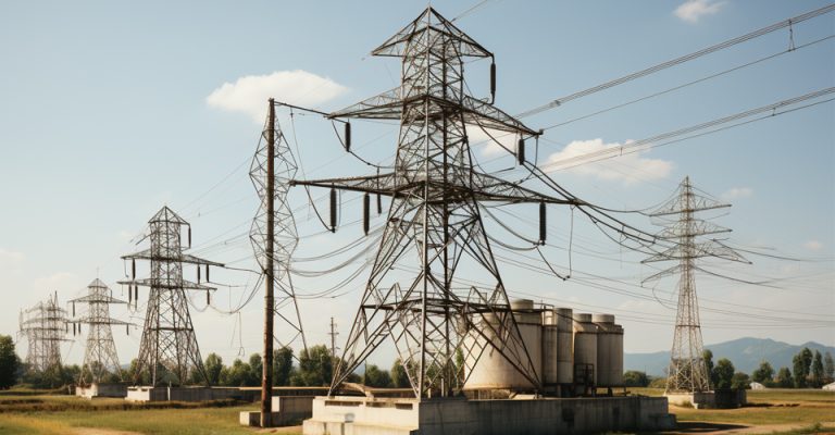 11kV Power Transmission Towers Myanmar