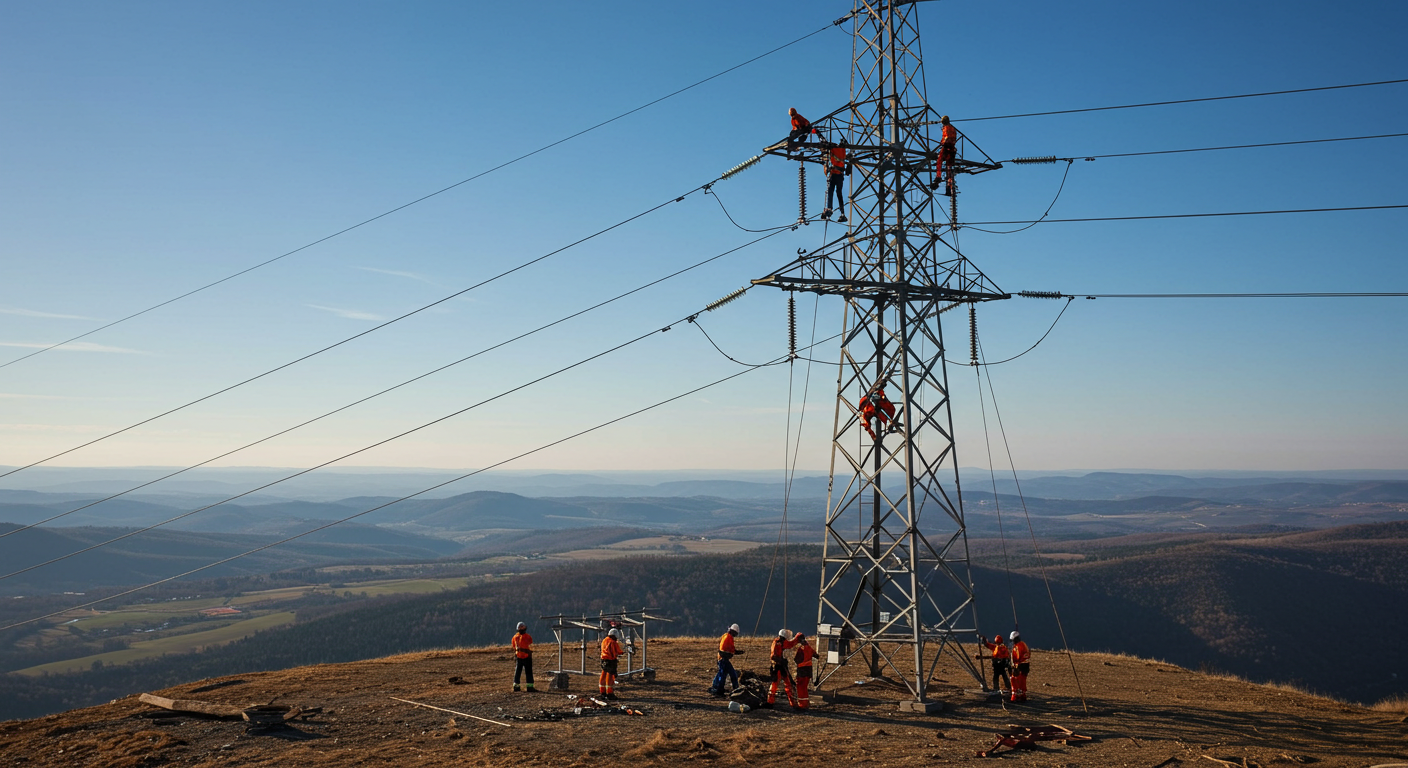 Transmission Tower Maintenance: Procedures and Safety - Xytower