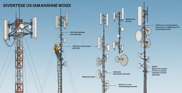 Monopole Tower Antenna Mounting: Types, Spacing & Safety Tips