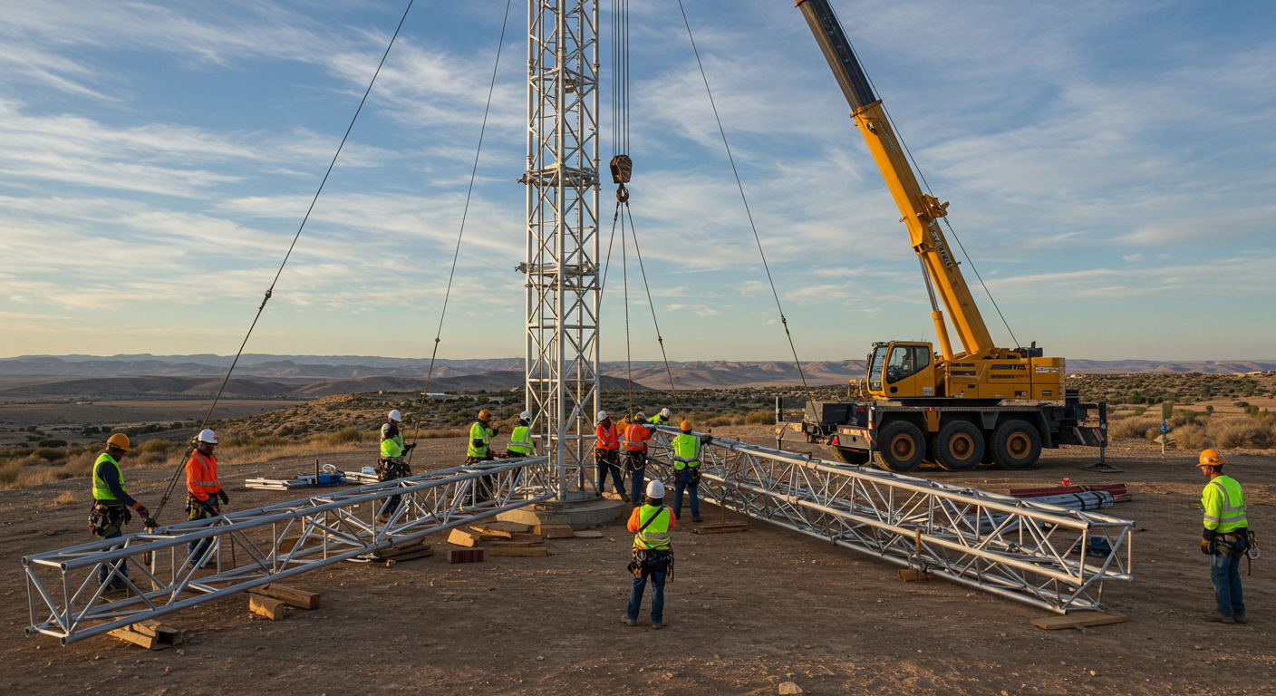 Need Monopole Tower Installation Service? Contact Us Today! - Xytower