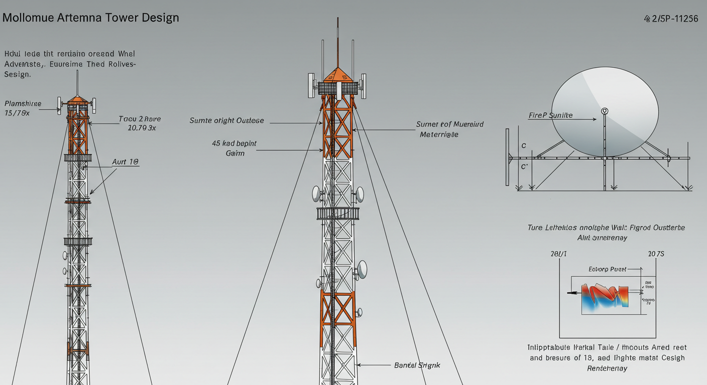 Monopole Antenna Tower with Foundation Design: The Guide - Xytower