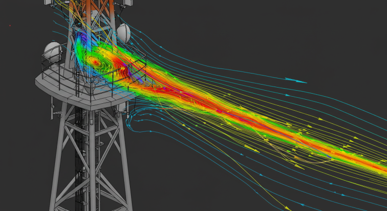 Communication Tower Wind Resistance Design for High Wind - Xytower