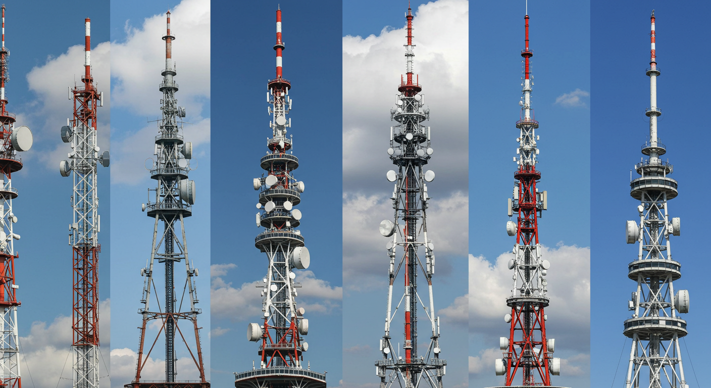 Top 10 Radio Tower Manufacturers: 5G and Wireless Expansion - Xytower