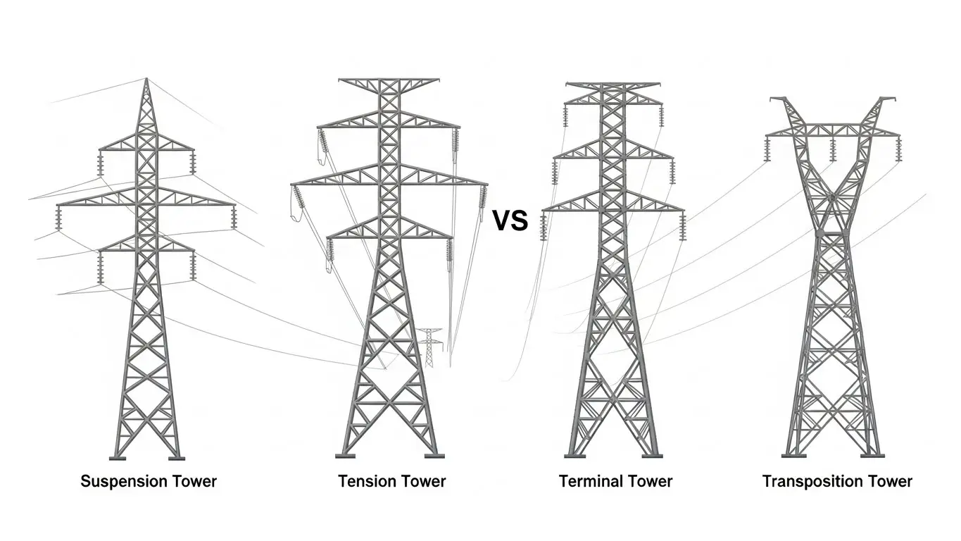 110kV Transmission Tower: Complete Specifications, Pricing & Buyer's ...