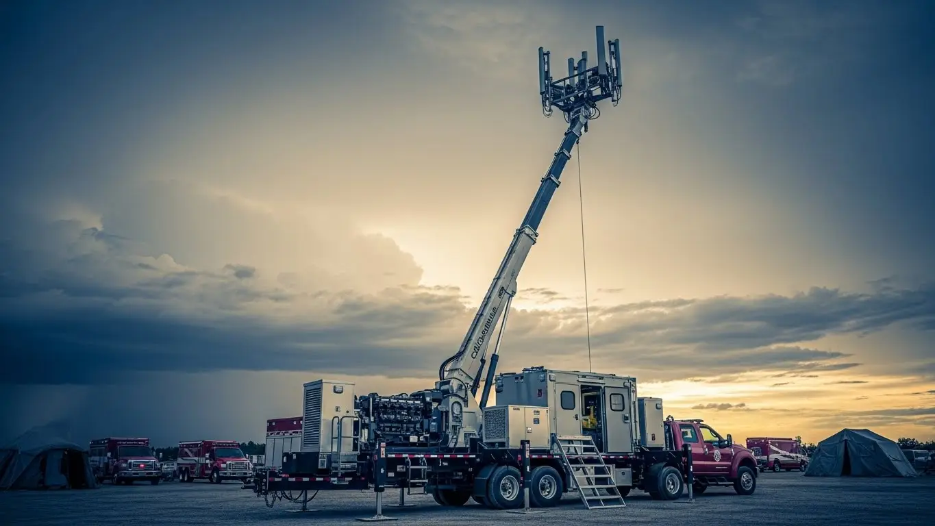 Emergency Communication Tower for Disaster Relief